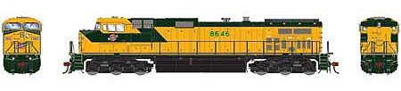 Athearn HO G2 Dash 9-44CW/DCC/SND,C&NW#2