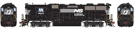 Athearn HO GP49 w/DCC & Sound, NS #4600
