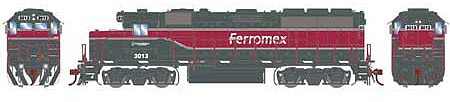 Athearn HO GP40-2, Ferromex #3013