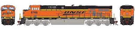 Athearn HO ES44AC w/DCC & Sound, BNSF Railway #5765