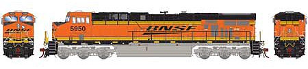 Athearn HO ES44AC/DCC/SND, BNSF/PTC #4