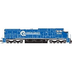 Atlas Dash 8-40CW Silver Conrail Quality 6059