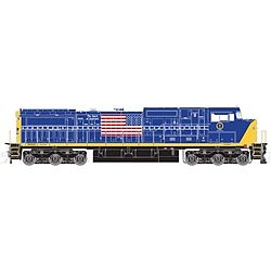 Atlas Dash 8-40CW Silver CSX 1992 Limited Edition HO Scale Model Train Diesel Locomotive #10001237