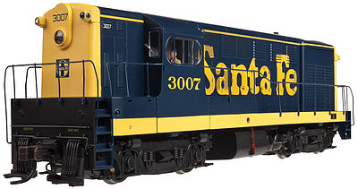 Atlas H16-44 No Decoder ATSF #3013 HO Scale Model Train Diesel Locomotive #10001613