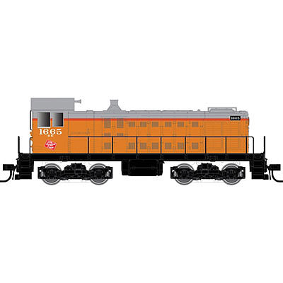 Atlas Alco S2 w/Sound & DCC Milwaukee Road #1665 HO Scale Model Train Diesel Locomotive #10001917