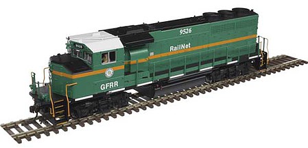Atlas GP40-2(W) DC Georgia & Florida Railway HO Scale Model Train ...