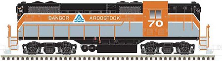 Atlas GP7 DC Bangor and Aroostook Railroad #67
