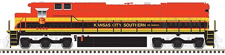 Atlas GE Dash 8-40C DCC Kansas City Southern 3493