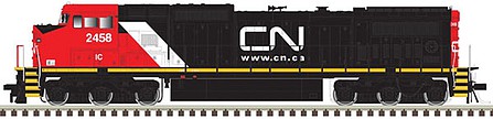 Atlas GE Dash 8-40CW DCC Canadian National IC 2458 HO Scale Model Train ...