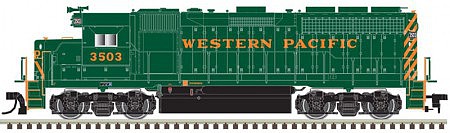 Atlas GP40 Standard DC Western Pacific #3512 HO Scale Model Train ...