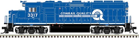 Atlas GP40-2 DCC and Sound Conrail 3317