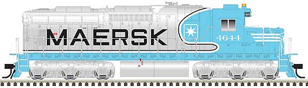 Atlas EMD SD26 DCC Ready Maersk ATSF #4644 HO Scale Model Train Diesel ...