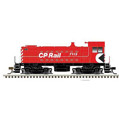 Atlas Alco S4 DCC Ready Canadian Pacific #7113 HO Scale Model Train ...