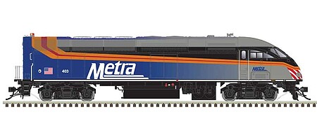 Atlas MP36 Metra #418 DCC