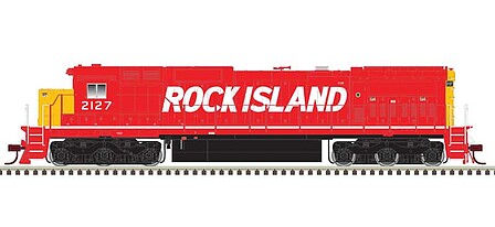 Atlas Dash 8-40C Rock Island Rai #2127 DCC Ready