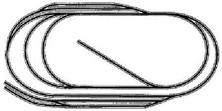 Atlas Code 80 Layout Pkg N-8 - N-Scale #11008