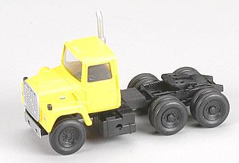 Atlas Ford 1984 9000 LNT 3-Axle Semi Tractor Yellow