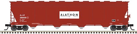 Atlas ACF 5701 Covered Hopper ALAX #36823 HO Scale Model Train Freight ...