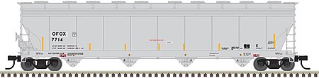 Atlas ACF 5701 Covered Hopper OFOX #7714