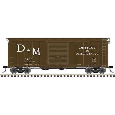Atlas 40' Postwar Box Car Detroit & Mackinac #3113