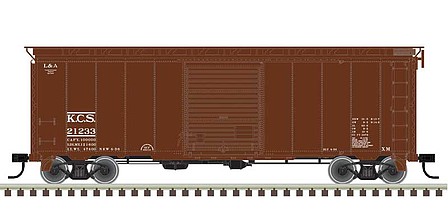 Atlas 40' Postwar Box Car Kansas City Southern #21248