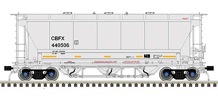 Atlas Trinity 3230 Covered Hopper CIT Group #440507 HO Scale Model ...