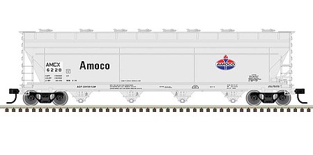 Atlas ACF 5250 Centerflow Covered Hopper Amoco #6221