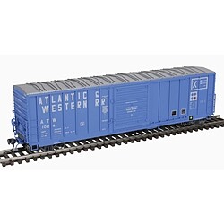 Atlas CNCF 5000 Boxcar Atlantic & Western #1008 HO Scale Model Train ...