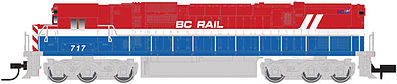 Atlas Alco C630 w/DCC British Columbia Railway #709 N Scale Model Train ...