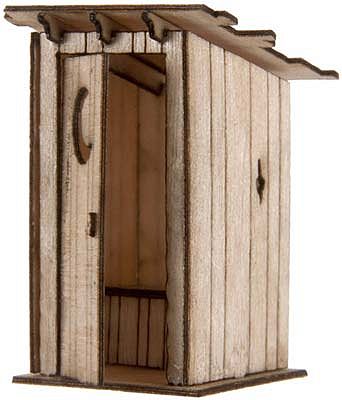 Atlas Outhouse Kit HO Scale Model Railroad Building #4001008