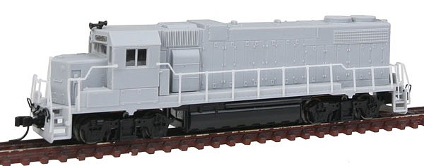Atlas EMD GP38-2 Low Nose No Dynamic Brakes Undecorated N Scale Model Train Diesel Locomotive #47600