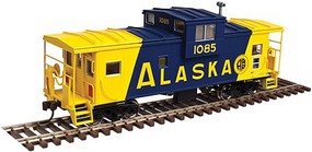 Alaska Caboose N Scale Model Train Freight Cars