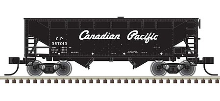 Atlas 2 Bay Offset Hopper Canadian Pacific 3 pack HO Scale Model Train ...