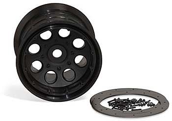 Axial Oversize Beadlock 8-Hole Wheel 17mm Hex Blk (2) #ax8014
