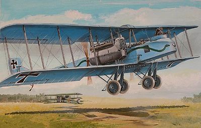 AZ Gotha GV WWI German Heavy Bomber