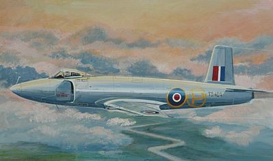 AZ Supermarine Prototype Attacker Aircraft Plastic Model Airplane Kit 1 ...