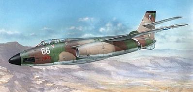 Azur Vautour IIN IDF All-Weather Fighter Plastic Model Airplane Kit 1/ ...