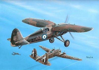 Azur PZL 24F/G Greek Defender Aircraft (Re-Issue) Plastic Model ...
