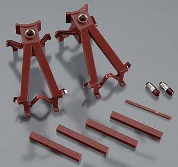 Bachmann Lighted Track Bumpers (2)