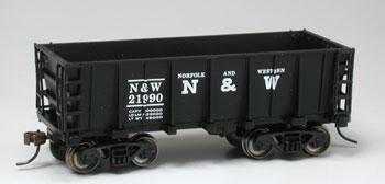 Bachmann Ore Car Norfolk & Western HO Scale Model Train Freight Car #18642