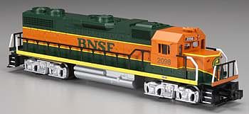 Bachmann Williams Diesel EMD GP38-2 - 3-Rail w/Horn & Bell Burlington ...