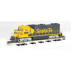 Bachmann GP-38 Santa Fe #2372 O Scale Model Train Diesel Locomotive #21225