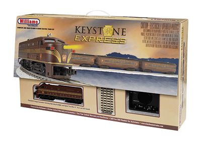 Bachmann Keystone Express Set Pennsylvania Railroad O Scale Model Train ...