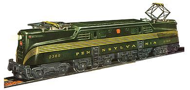 Bachmann Semi-Scale GG1 - 3-Rail w/Horn & Bell - Williams(TM) Golden ...
