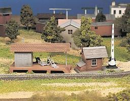 Bachmann Pre-built Track Side Structure O Scale Model Railroad Buildings