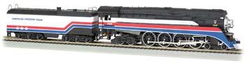 Bachmann GS4 4-8-4 w/DCC American Freedom Train #4449 (1975-77, red ...