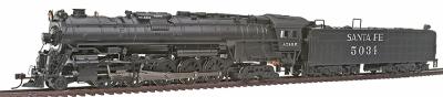 Bachmann Ho 2-10-4 ATSF 5034 W/dcc