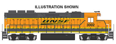 Bachmann GP40 DCC Equipped BNSF #3002