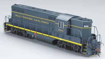 Bachmann EMD GP7 DCC B&O 6414 HO