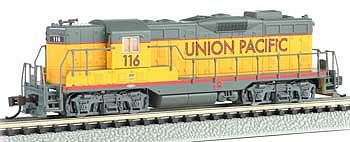 Bachmann GP7 Union Pacific 116 w/Dynamic Brakes N Scale Model Train ...